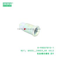 China ISUZU NPR 4HG1 Rear Axle Inner Wheel Nut 8-98007810-1 8980078101 12mm for sale