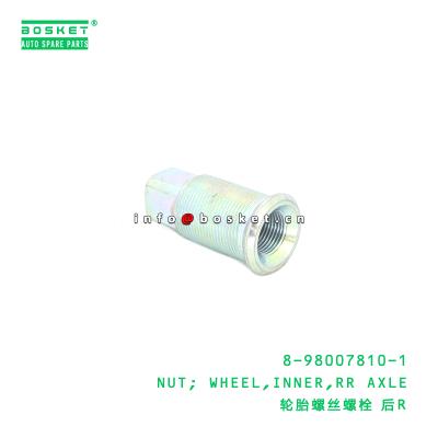 China ISUZU NPR 4HG1 Rear Axle Inner Wheel Nut 8-98007810-1 8980078101 12mm for sale