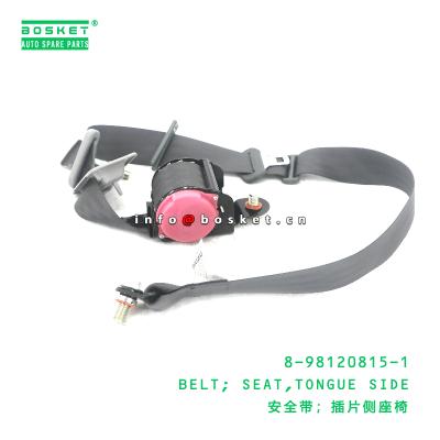 China ISUZU 8981208151 Tongue Side Seat Belt 8-98120815-1 for Truck Safety for sale