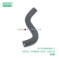 China ISUZU 8-97386586-1 EGR Cooler Rubber Hose 8973865861 for 4HG1 4HK1 4JJ1 for sale