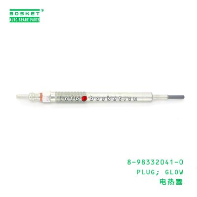 China Special Steel Glow Plug 8-98332041-0 for ISUZU 8983320410 12V for sale