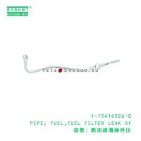 China ISUZU Fuel Filter Leak Pipe 1-15416526-0 1154165260 for 4HG1 4HK1 6HK1 Trucks for sale