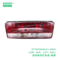 China Left Rear Lamp Assembly 3773920E0XZ1-0001 for ISUZU N56 N75 N80 N90 N120 for sale