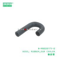 China Exhaust Gas Recirculation Cooler Rubber Hose 8-98028171-0 for ISUZU 8980281710 for sale