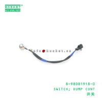 China 8-98081918-0 Dump Control Switch suitable for ISUZU   8980819180 for sale