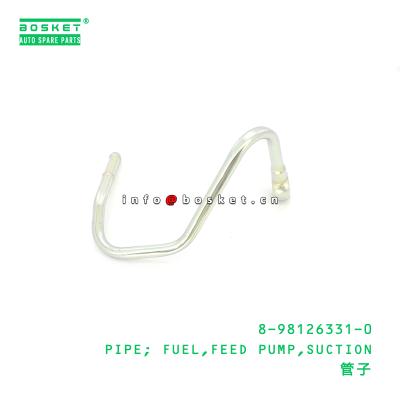 China ISUZU 8981263310 Suction Feed Pump Fuel Pipe 8-98126331-0 for 4HG1 4HK1 Trucks for sale