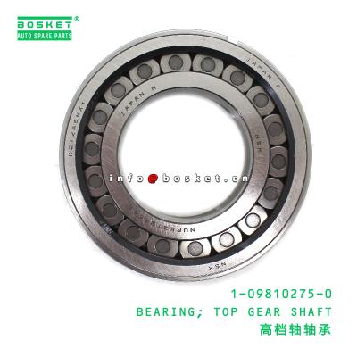 China ISUZU FSR FTR Top Gear Shaft Bearing 1-09810275-0 1098102750 Heavy Duty Truck Part for sale
