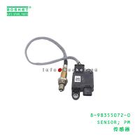 China ISUZU 8983550720 PM Sensor 8-98355072-0 for 4HK1 6HK1 Engine Particulate Matter Sensor for sale