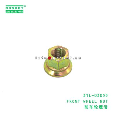 China JAC 31L-03055 Front Wheel Nut 1-2 Inch Thread Heavy Duty Truck Wheel Nut for sale