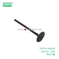 China 13715-E0040 Exhaust Valve for HINO J05E J08E 13715-E0040 for sale