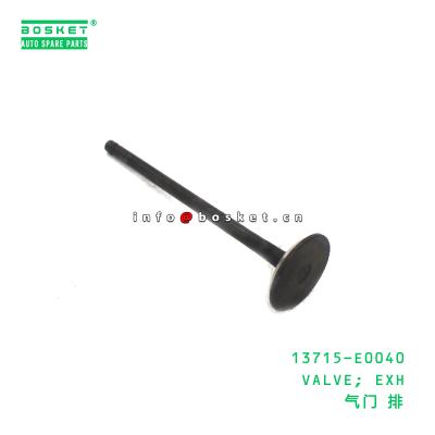 China 13715-E0040 Exhaust Valve for HINO J05E J08E 13715-E0040 for sale