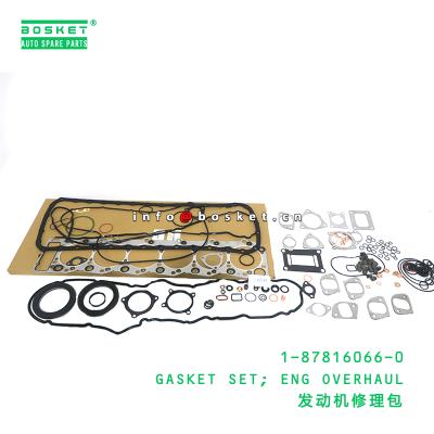 China ISUZU FRR 6HK1-T Engine Overhaul Gasket Set 1-87816066-0 1878160660 for sale