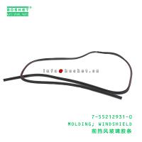 China ISUZU NPR 4HK1 Windshield Molding 7-55212931-0 7552129310 OEM Quality for sale