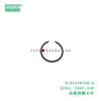 China ISUZU 8-94478198-0 Hub Snap Ring 8944781980 Compatible with Truck Axle for sale