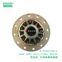 China ISUZU 8-97047100-4 Final Drive Diff Cage Assembly 8970471004 for 4HG1 4HK1 Trucks for sale