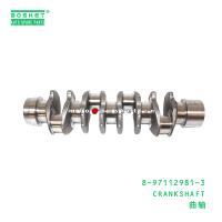 China ISUZU NPR 4HG1 4HF1 4HV1 Crankshaft 8-97112981-3 8971129813 Engine Part for sale
