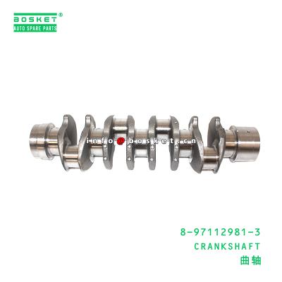 China ISUZU NPR 4HG1 4HF1 4HV1 Crankshaft 8-97112981-3 8971129813 Engine Part for sale