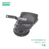 China 8-97230869-0 Air Cleaner Duct for ISUZU 8972308690 Compatible with 4HG1 4HK1 4JJ1 for sale