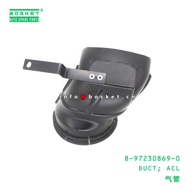China 8-97230869-0 Air Cleaner Duct for ISUZU 8972308690 Compatible with 4HG1 4HK1 4JJ1 for sale