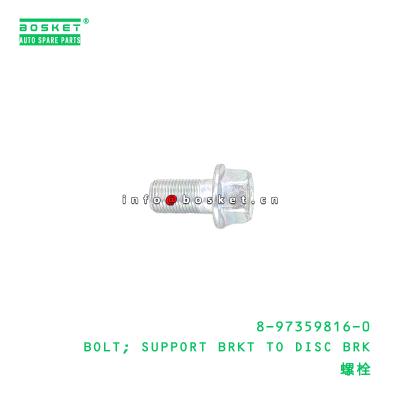 China ISUZU 8973598160 Support Bracket to Disc Brake Bolt 8-97359816-0 for sale