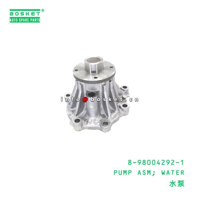 China ISUZU NLR 4JJ1T Water Pump Assembly 8-98004292-1 8980042921 100mm for sale