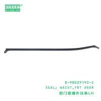China ISUZU 700P VC46 Front Door Waist Seal 8-98029193-2 8980291932 4HK1 6UZ1 for sale
