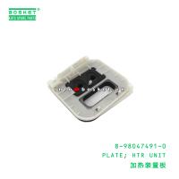 China ISUZU VC46 6UZ1 Heater Unit Plate 8-98047491-0 8980474910 Compatible for sale