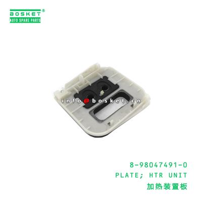 China ISUZU VC46 6UZ1 Heater Unit Plate 8-98047491-0 8980474910 Compatible for sale