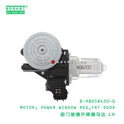 China ISUZU VC46 Front Door Power Window Regulator Motor 8980584300 12V for sale