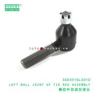 China Left Ball Joint Of Tie Rod Assembly 3003510LE010 for JAC N75 N80 Steering Rod for sale