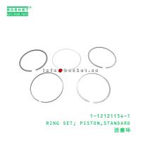 China ISUZU 6WF1 6WG1 Piston Ring Set Standard 1-12121154-1 1121211541 for CXZ51K for sale
