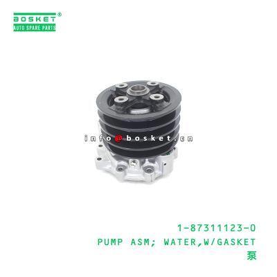 China Water Pump Assembly with Gasket 1-87311123-0 for ISUZU 1873111230 4HG1 4HK1 for sale