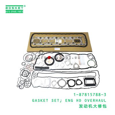 China ISUZU Engine Overhaul Gasket Set 1-87815788-3 1878157883 Heavy Duty for sale