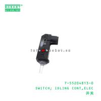 China ISUZU FTR LHD EURO4 Idling Control Switch 7-55204813-0 7552048130 for sale
