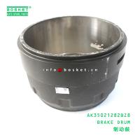 China AK35021282BZ8 Brake Drum for JAC Truck Heavy Duty Replacement 280mm for sale