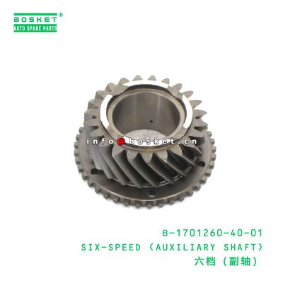 China B-1701260-40-01 Six-Speed Auxiliary Shaft for JAC N75 N80 N90 Trucks for sale