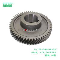 China B-1701306-40-00 Counter Sixth Gear for JAC N75 N80 N90 Truck Transmission for sale