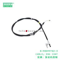 China ISUZU 8980997023 Engine Control Cable for ISUZU Trucks with Neutral Box Packaging for sale