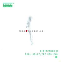 China ISUZU 811240200 Tie Rod End Split Pin Design High-Quality Special Steel 0-81124020-0 for sale