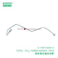 China ISUZU Turbocharger Feed Oil Pipe 1133116634 Durable Truck Engine Oil Line for sale