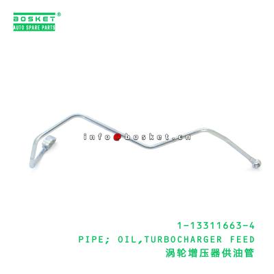 China ISUZU Turbocharger Feed Oil Pipe 1133116634 Durable Truck Engine Oil Line for sale