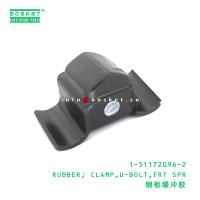 China ISUZU EXR5MC Front Spring Rubber Clamp U-Bolt 1-51172096-2 1PCS for sale