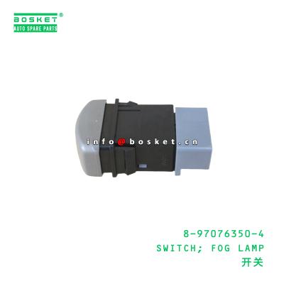 China ISUZU NKR 4JB1 Fog Lamp Switch 8-97076350-4 8970763504 12V for sale