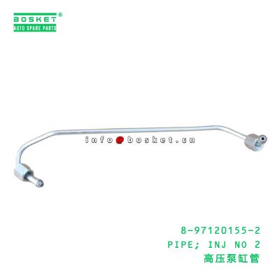China ISUZU NKR 4JB1T Fuel Injection Pipe No 2 8-97120155-2 8971201552 for sale