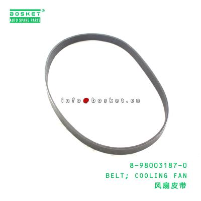 China ISUZU ELF 700P 4HK1 Cooling Fan Belt 8-98003187-0 8980031870 OEM Quality for sale