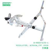 China ISUZU NNR NPR Window Regulator 8980316704 Front Door Power Window Lift Mechanism for sale