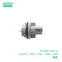 China ISUZU VC46 6UZ1 Side Comb Lamp Socket Assembly 8-98051390-0 8980513900 for sale