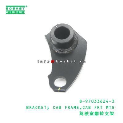 China ISUZU Cab Frame Front Mounting Bracket 8-97033624-3 8970336243 Heavy Duty Steel for sale