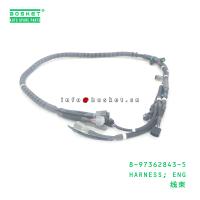 China Engine Harness 8-97362843-5 for ISUZU 4HK1 8973628435 12V for sale
