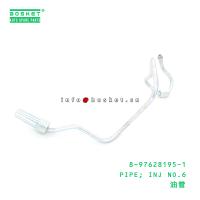 China ISUZU 8976281951 Pipe Injection No.6 8-97628195-1 Fuel Injection Pipe for 4HG1 4HK1 6HK1 Trucks for sale